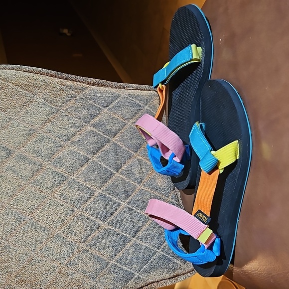 Teva | Shoes | Teva Original Universal Multicolor Sport Hiking Trail ...